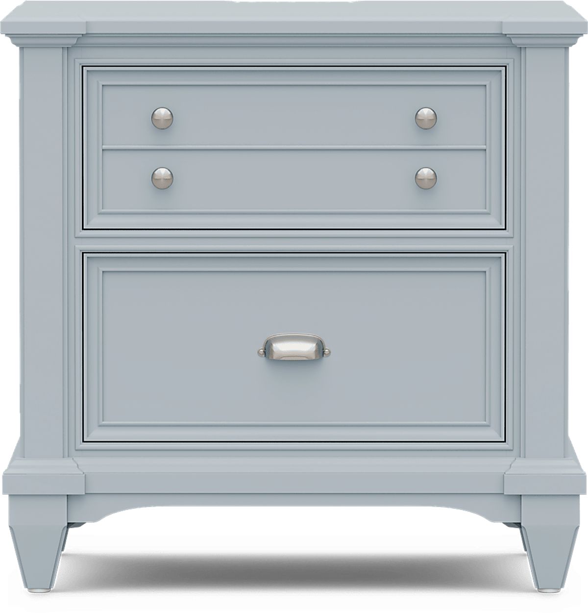 Hilton Head Blue Colors Nightstand | Rooms to Go