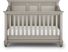 Hilton Head 3 Pc Gray Crib With Toddler Rail And Full Rails - Rooms To Go