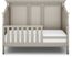 Hilton Head 3 Pc Gray Crib With Toddler Rail And Full Rails - Rooms To Go
