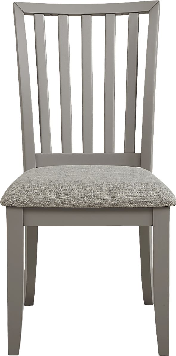 Hilton Head Graphite 5 Pc Trestle Dining Room with Gray Chairs - Rooms ...