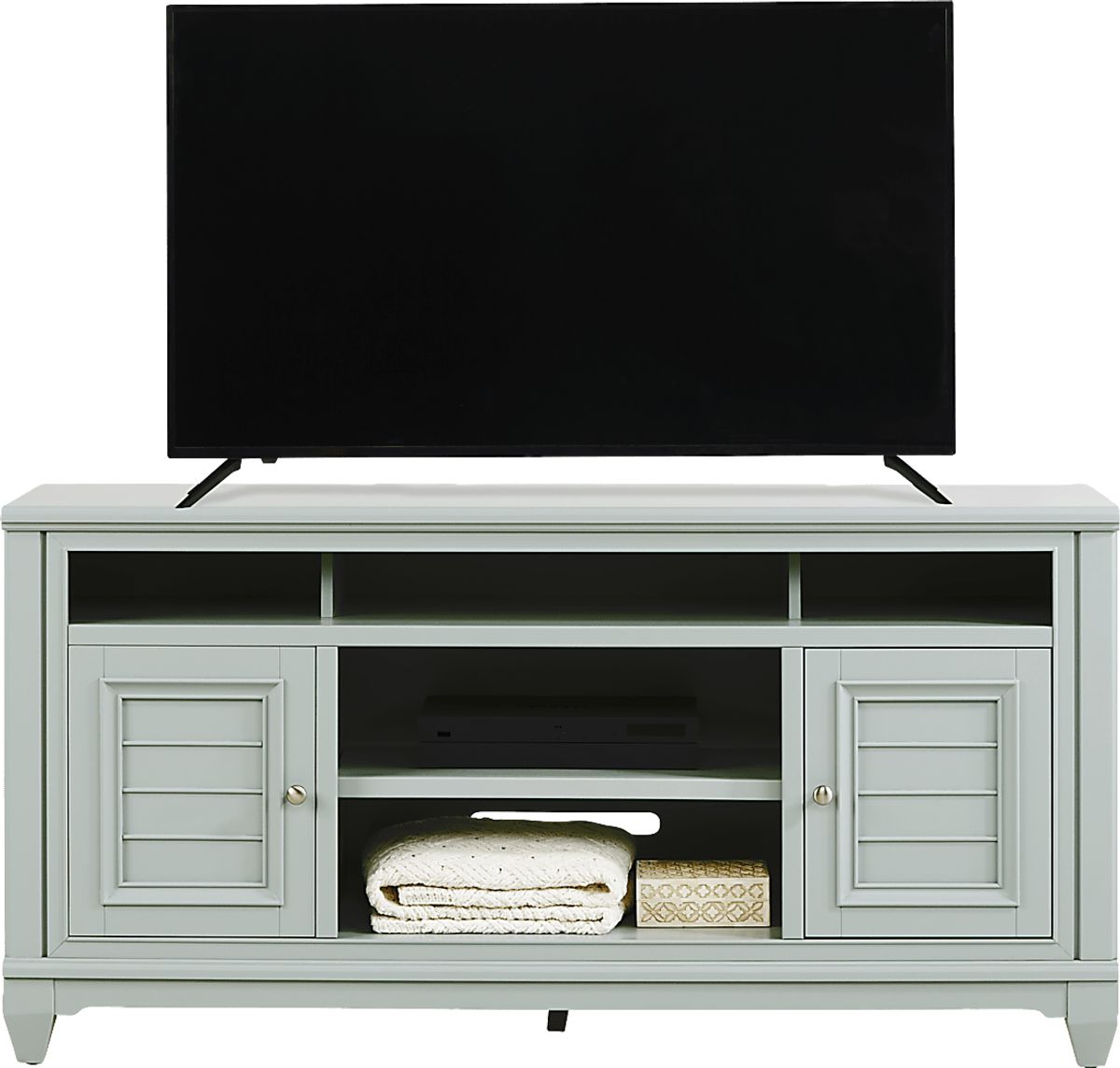 Hilton Head Mint Colors 66 in. Console | Rooms to Go
