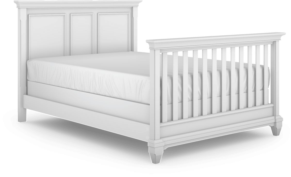 Hilton Head 3 Pc White Colors,White Crib With Toddler Rail And Full ...