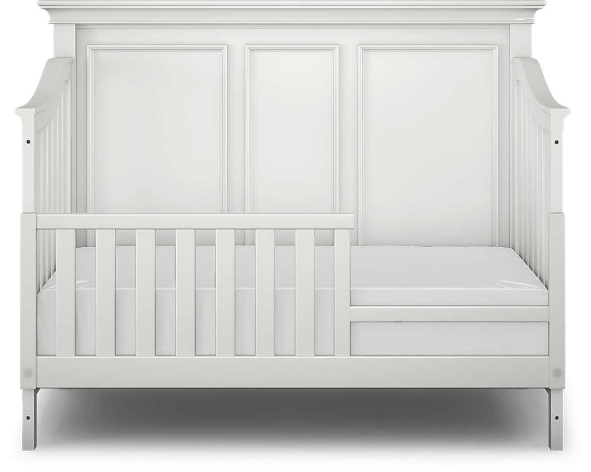 Hilton Head 3 Pc White Colors,White Crib With Toddler Rail And Full ...