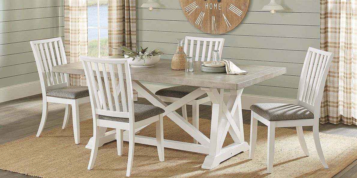 Hilton Head 5 Pc White Colors,White Dining Room Set - Rooms To Go