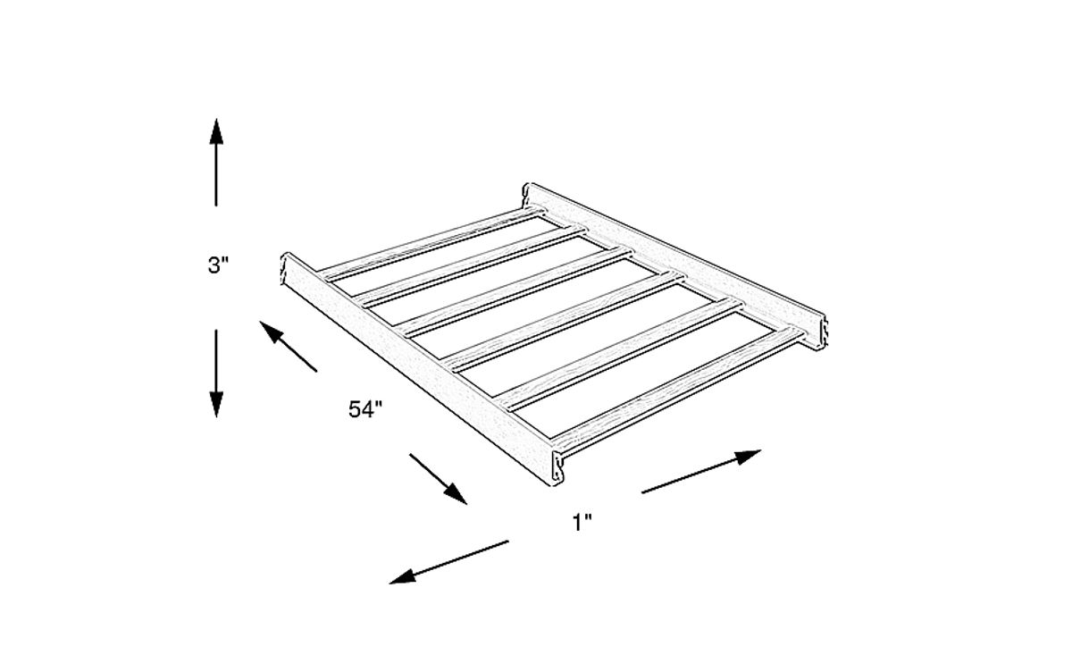 Hilton Head White Colors,White Conversion Rails | Rooms to Go