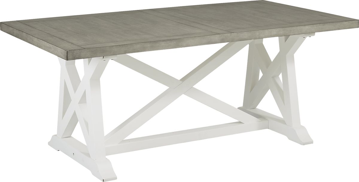 Hilton Head White Colors,White Trestle Dining Table | Rooms to Go
