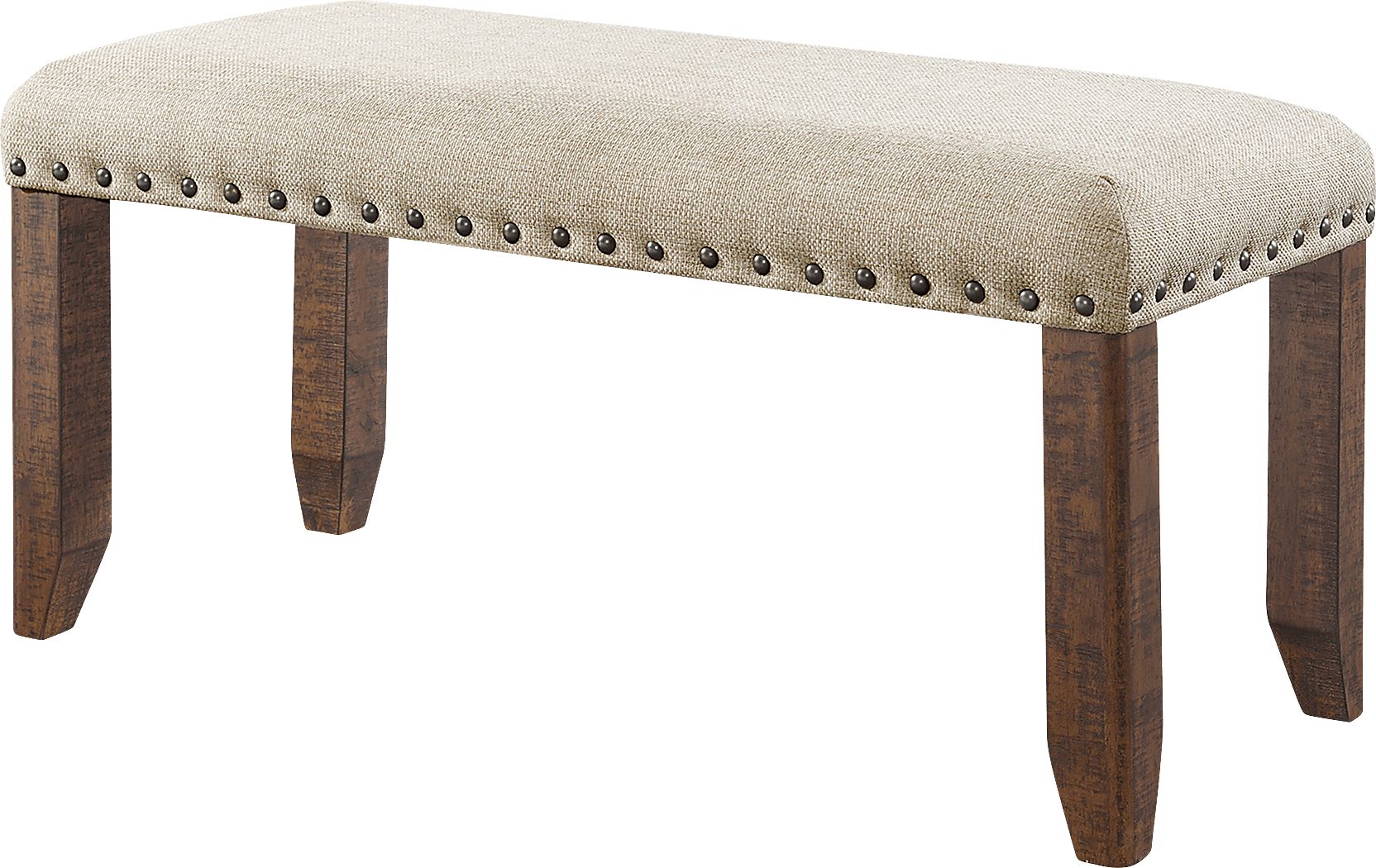 Hinio Walnut Dark Wood Bench | Rooms to Go