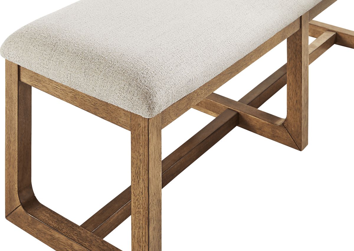 Holden Brown Dark Wood Dining Bench | Rooms to Go