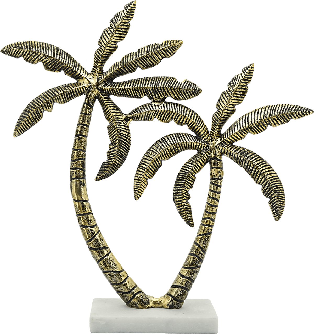 Holemark Bronze Metal Brown,Yellow Sculpture | Rooms to Go
