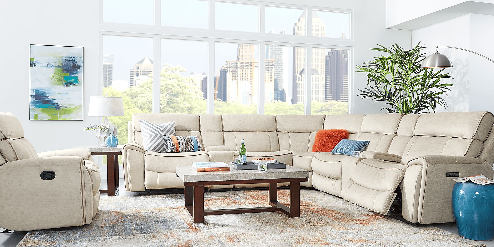 Hosford dark gray sorunum sectional