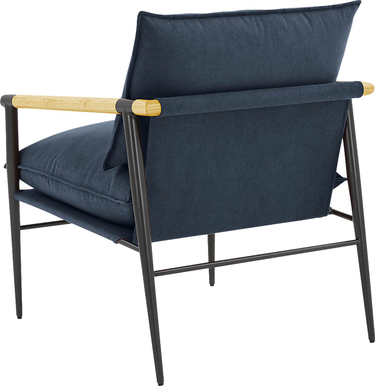 Houchin Navy Blue Nylon,Polyester Fabric Accent Chair | Rooms to Go