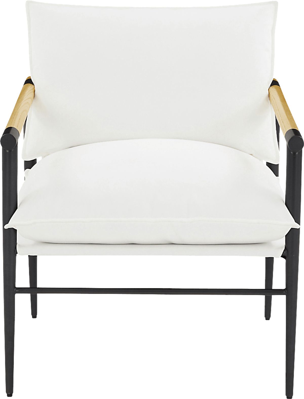 Houchin White Nylon,Polyester Fabric Accent Chair | Rooms to Go