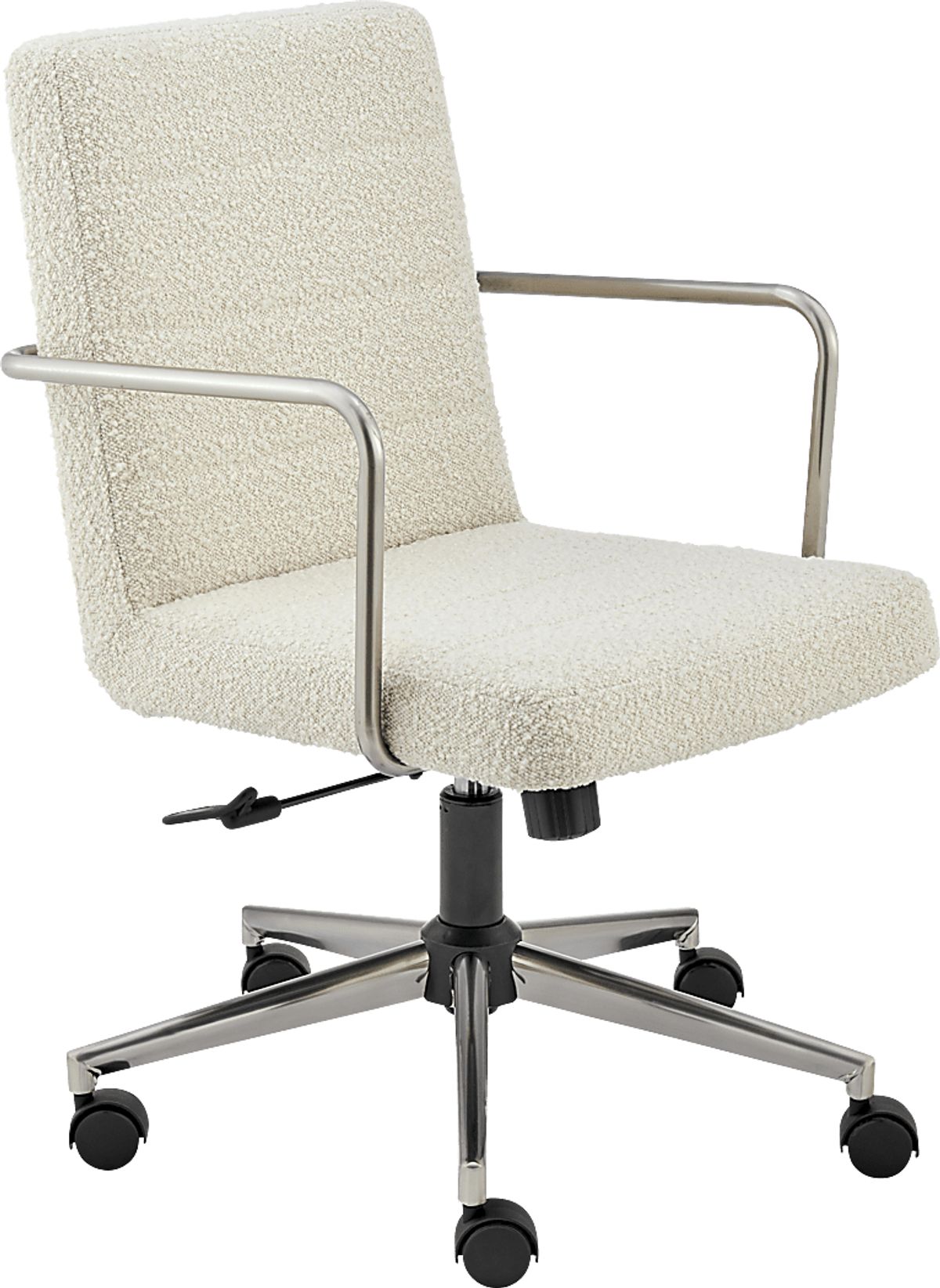 Houkom Ivory Beige Desk Chair | Rooms to Go