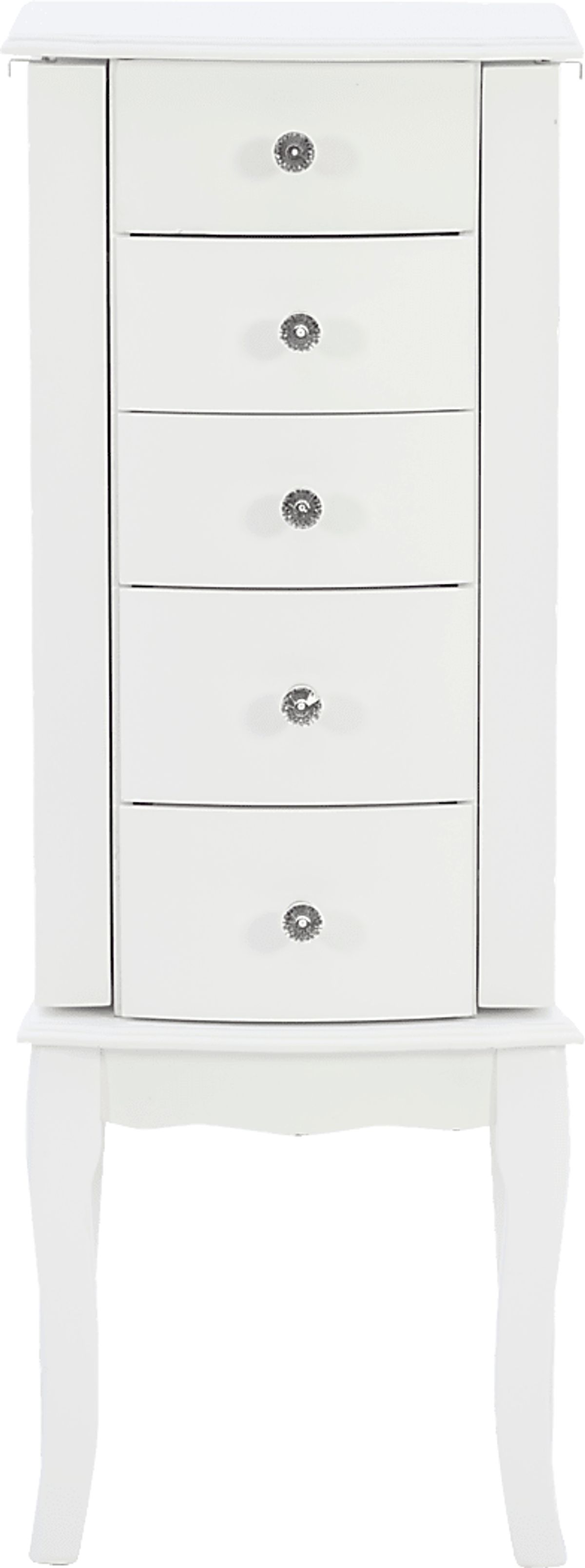 Howison White Colors,White Jewelry Armoire | Rooms to Go