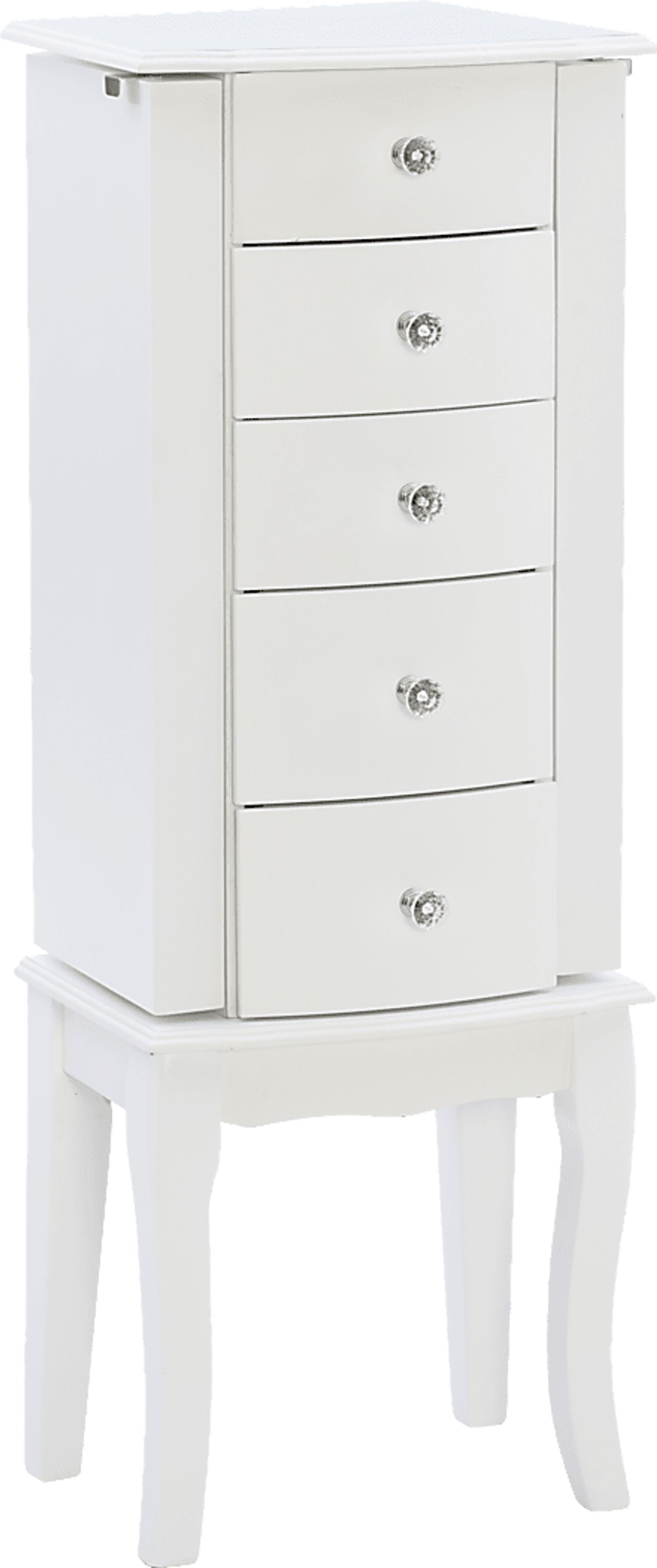 Howison White Colors,White Jewelry Armoire | Rooms to Go