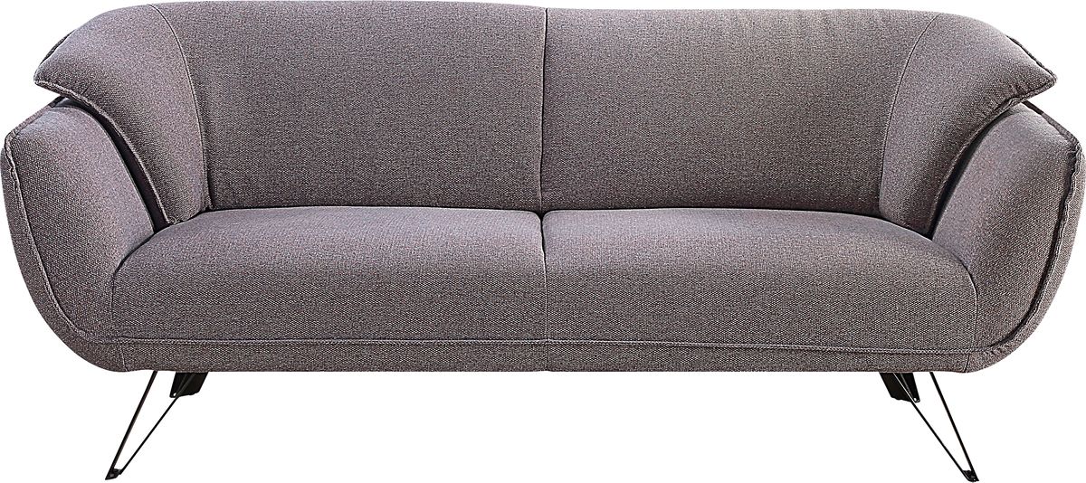 Hugus Gray Polyester Fabric Sofa | Rooms to Go