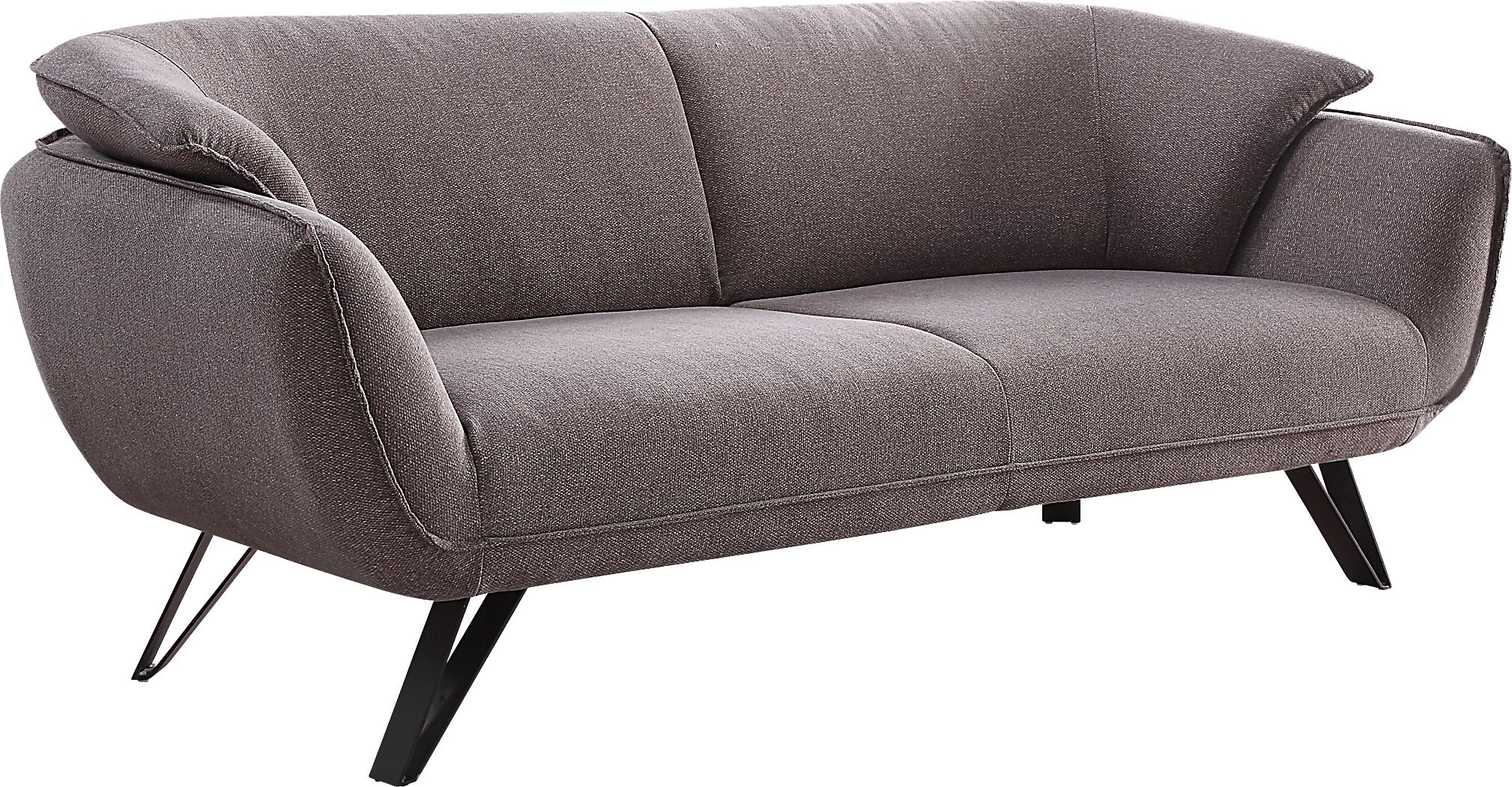 Hugus Gray Polyester Fabric Sofa | Rooms to Go