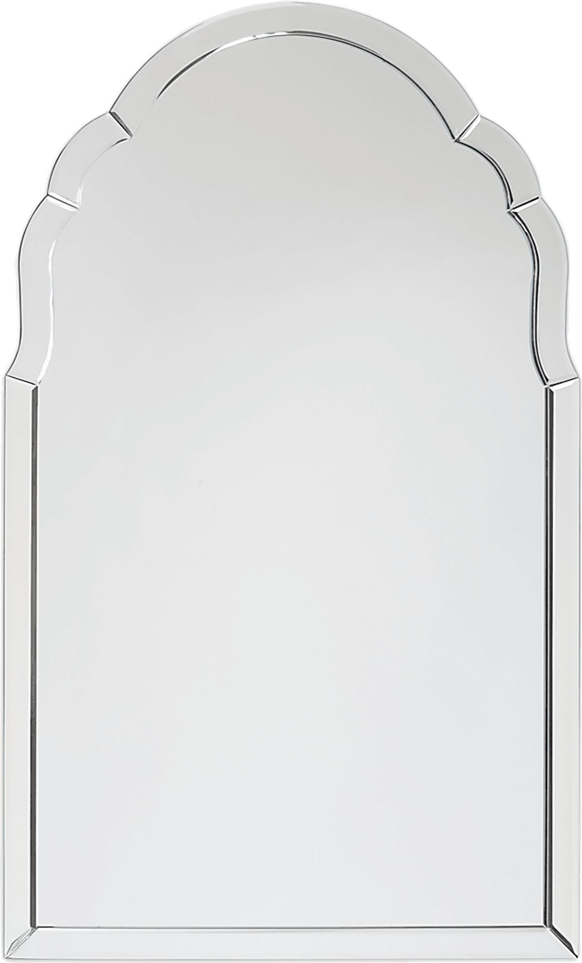 Hulsizer Translucent White Mirror | Rooms to Go