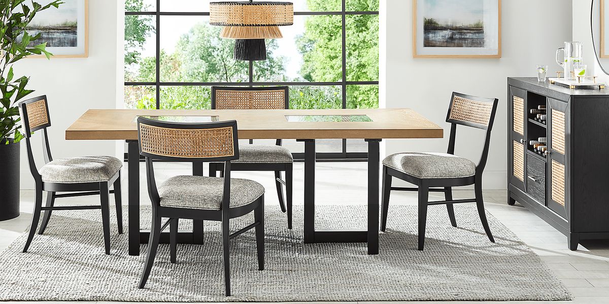 Hunter Springs Black Black,Colors Dining Table | Rooms to Go