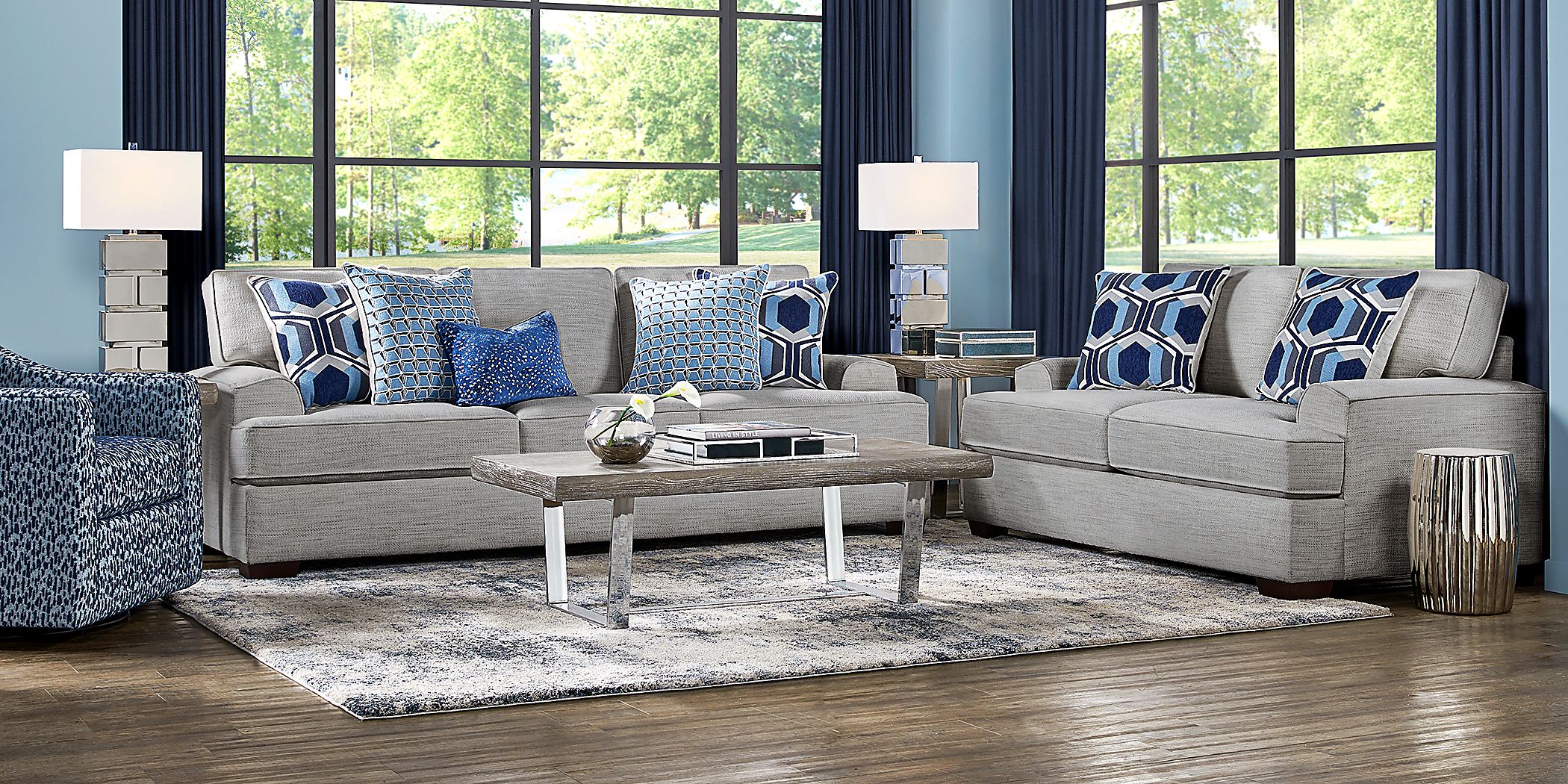5 piece living room set store