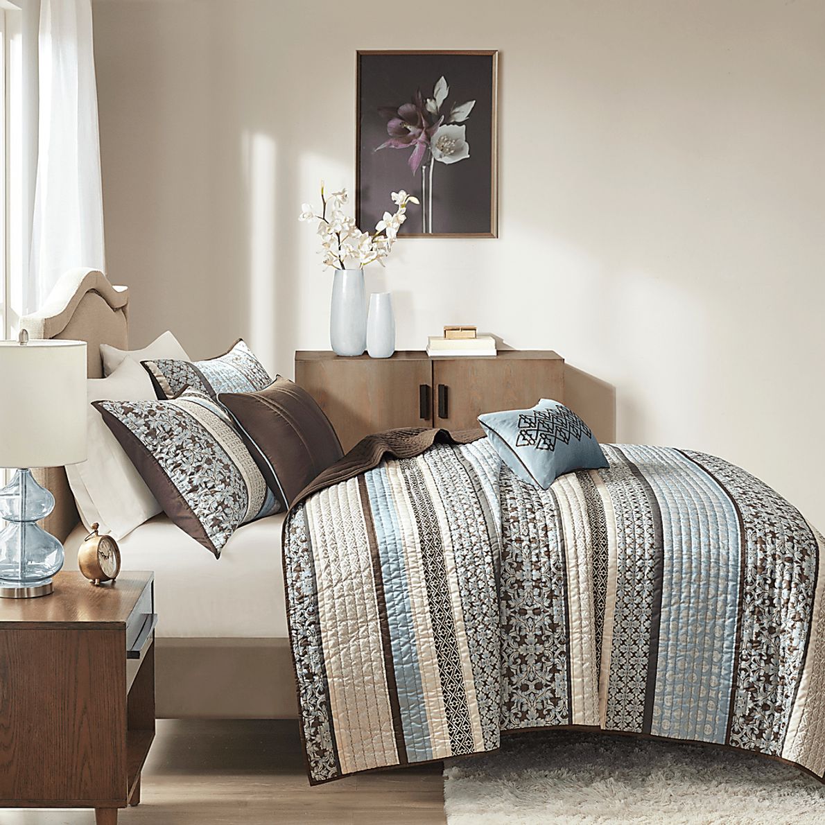 Huxley 5 Pc King Coverlet Set - Rooms To Go
