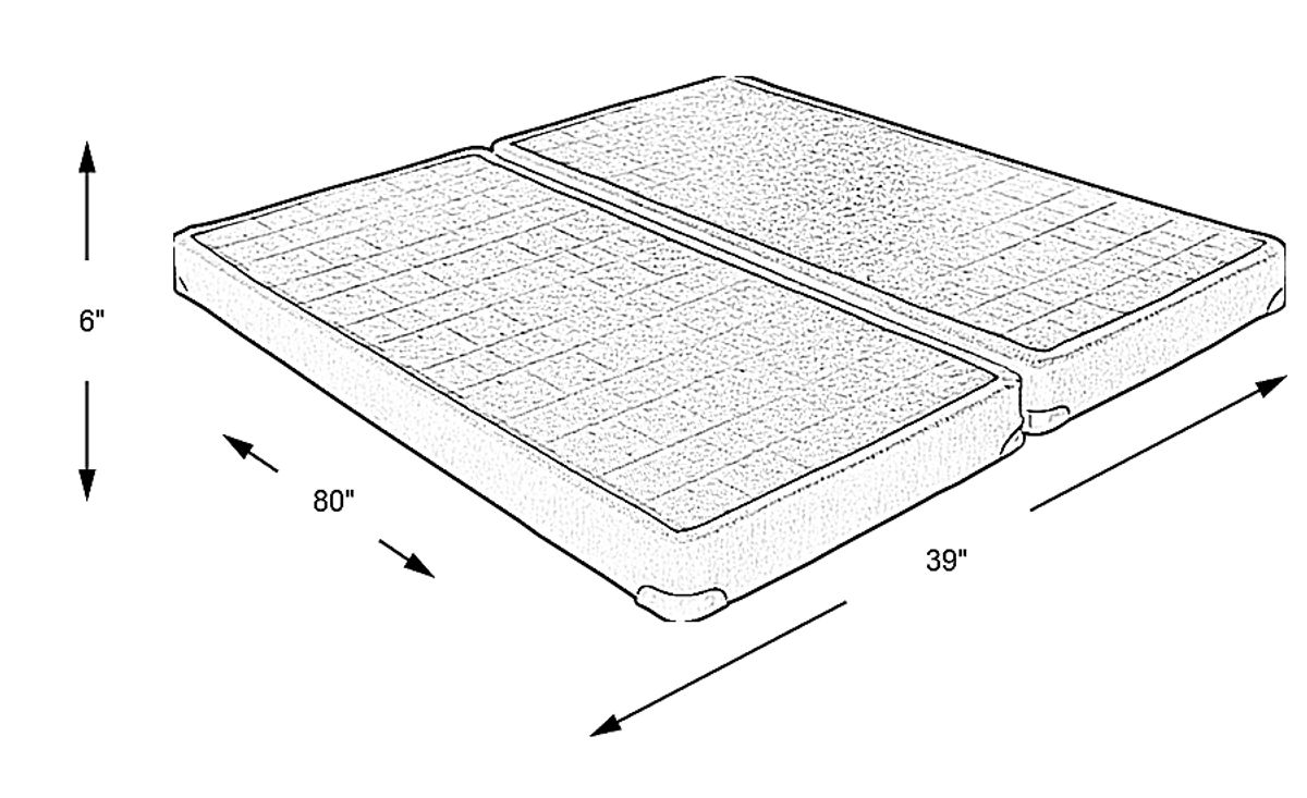 Serta Icomfort Box Spring King Foundation | Rooms to Go