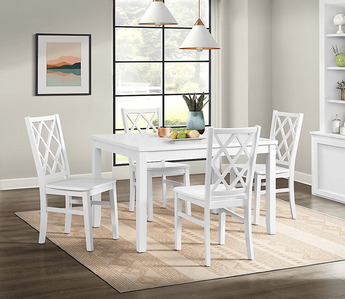 Ikenna White Colors,White Dining Table | Rooms to Go
