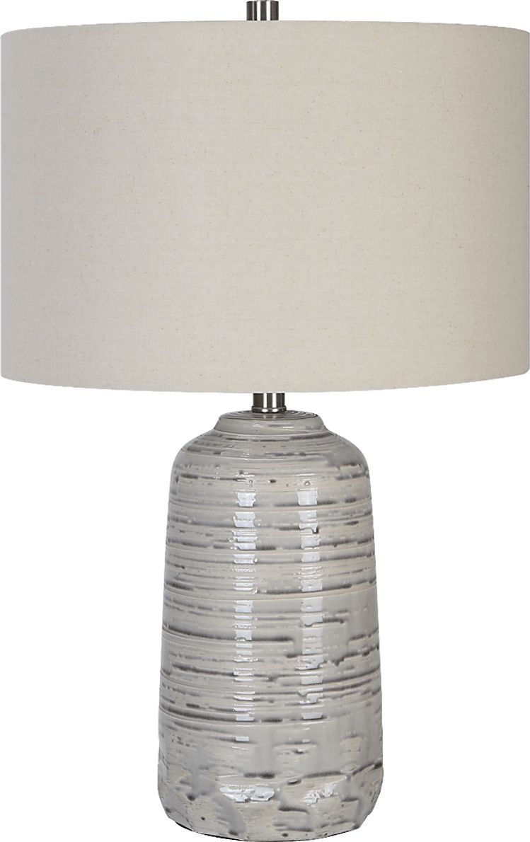Ionis Cove Ivory Beige Table Lamp - Rooms To Go
