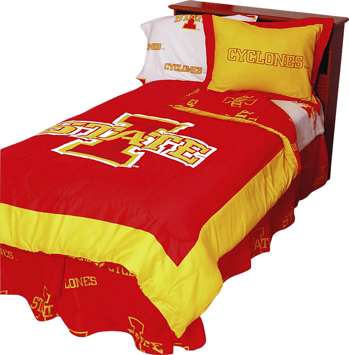 Ncaa Iowa State Red Twin Bed Set | Rooms to Go