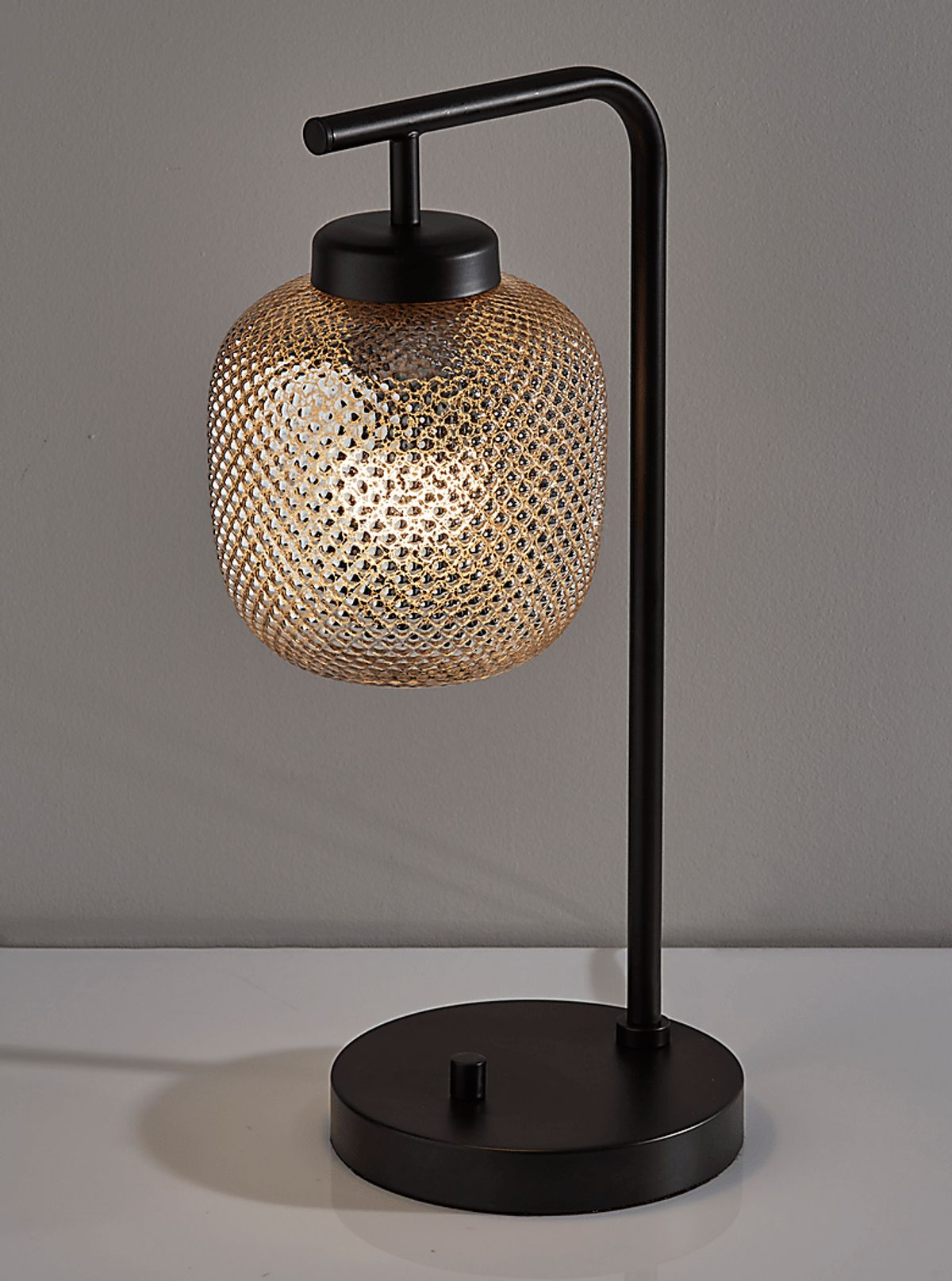 Iroquois Loop Glass Table Lamp | Rooms to Go
