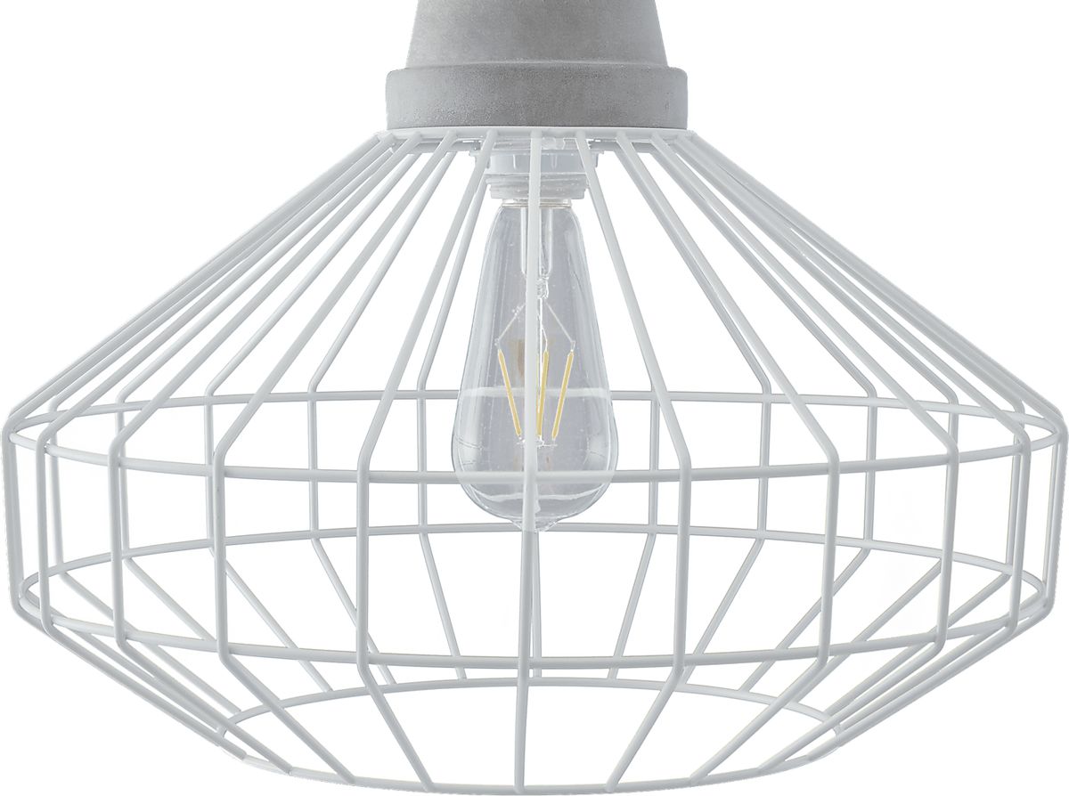 Islay White Pendant | Rooms to Go