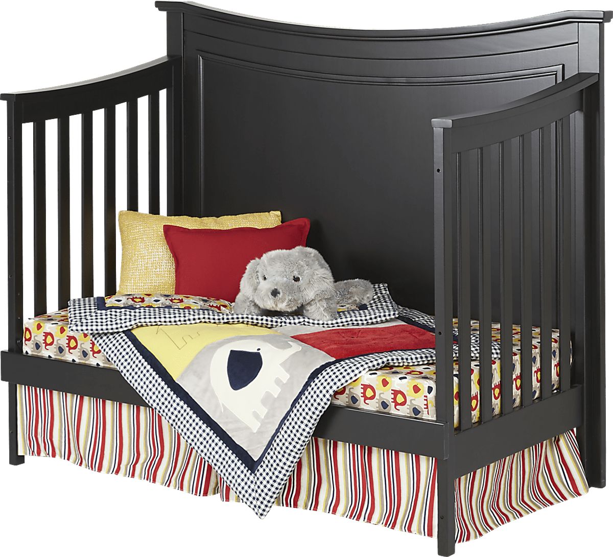 Jaclyn Place Black Black,Colors Crib | Rooms to Go