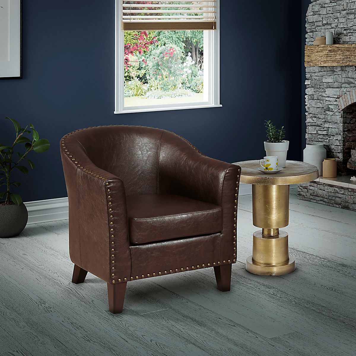 Jacoby Brown Accent Chair | Rooms to Go