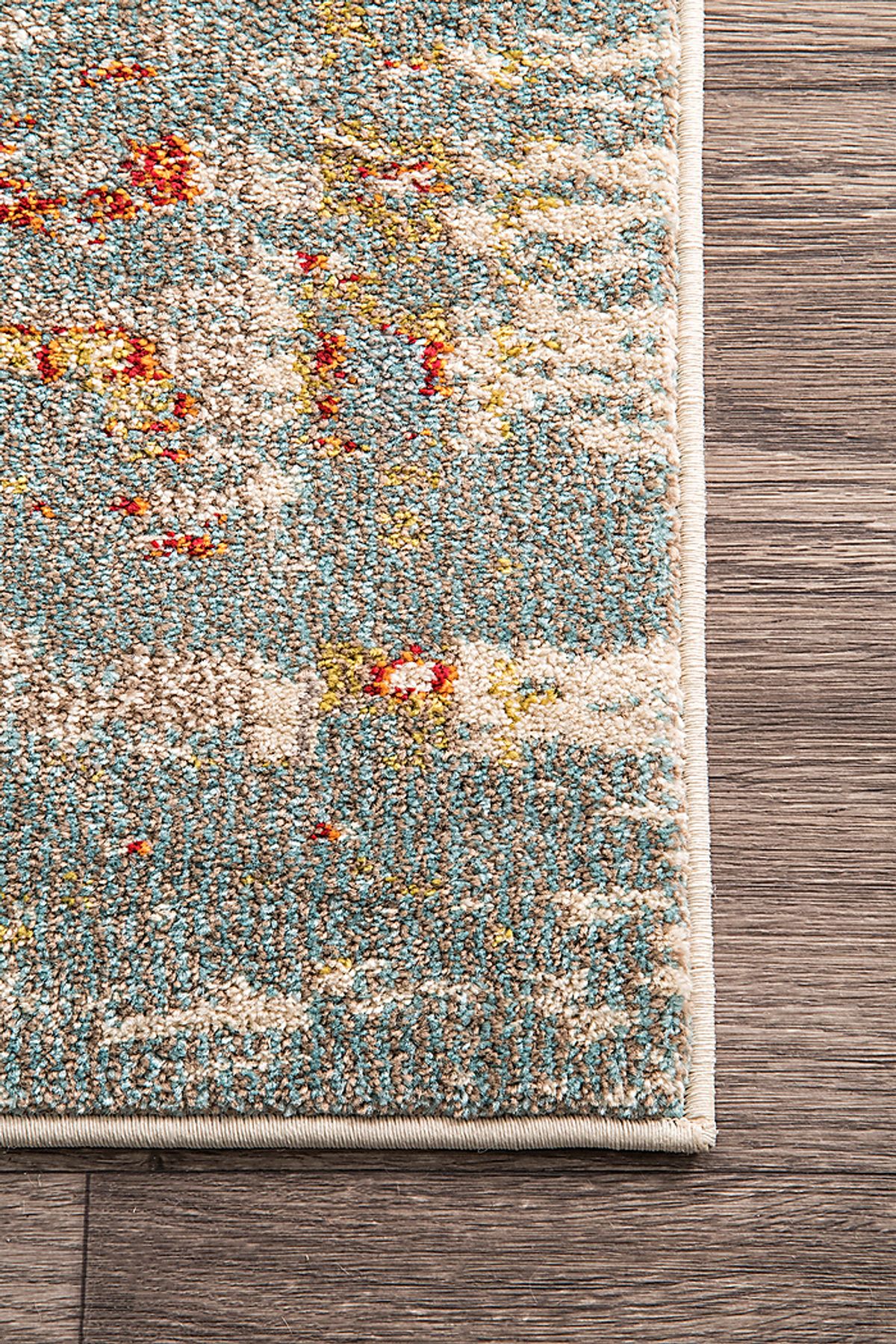 Jaivira Gray Polyproylene Rug | Rooms to Go