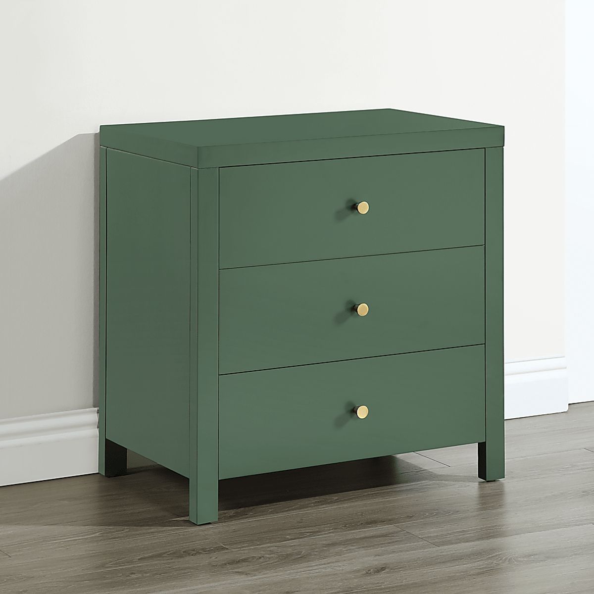 Jamaad Green Nightstand | Rooms to Go