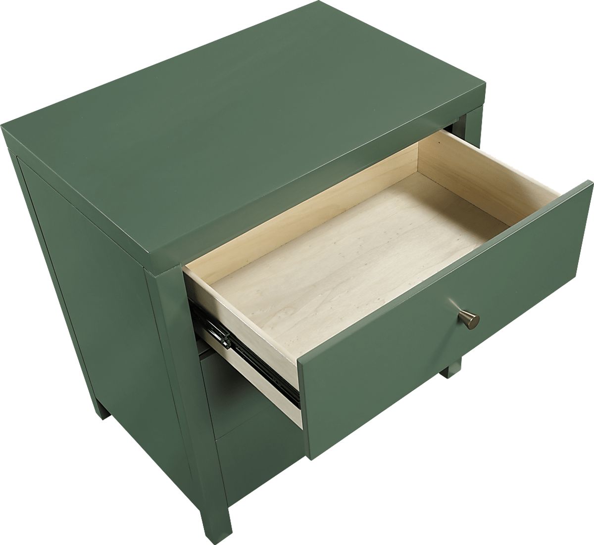 Jamaad Green Nightstand | Rooms to Go