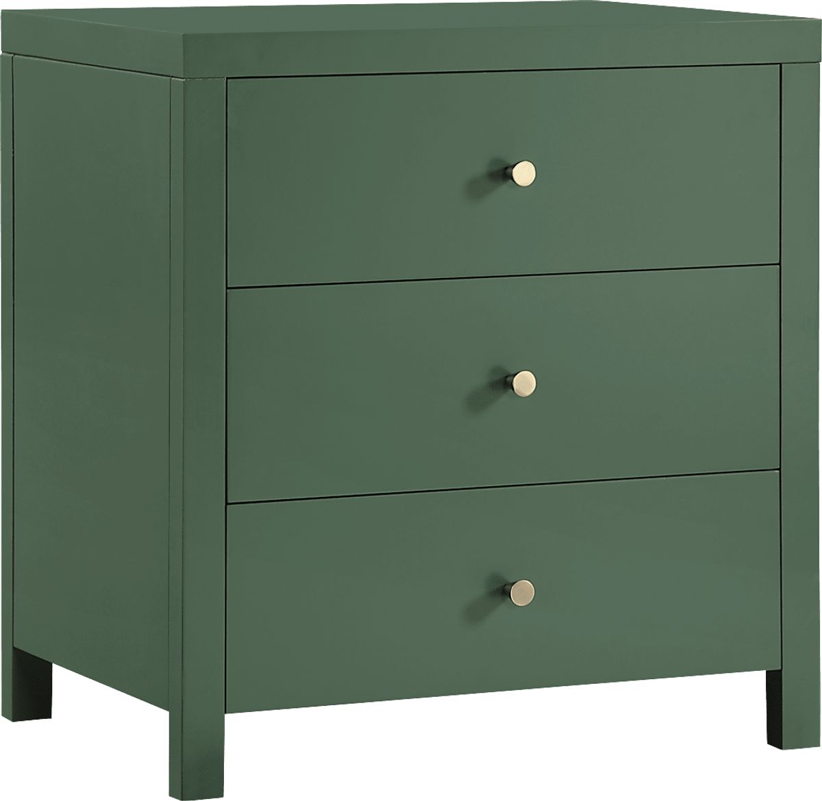 Jamaad Green Nightstand | Rooms to Go