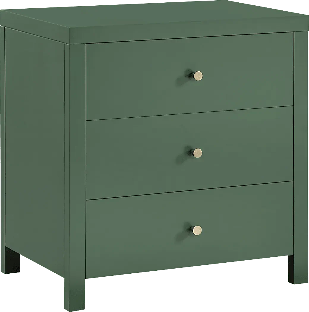 Jamaad Green Nightstand | Rooms to Go
