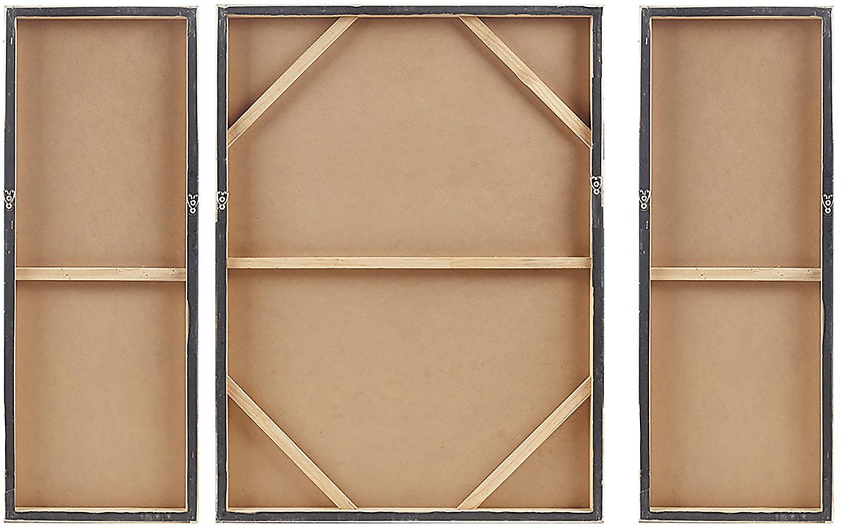 Jamacha Blue Artwork, Set Of 3 | Rooms to Go