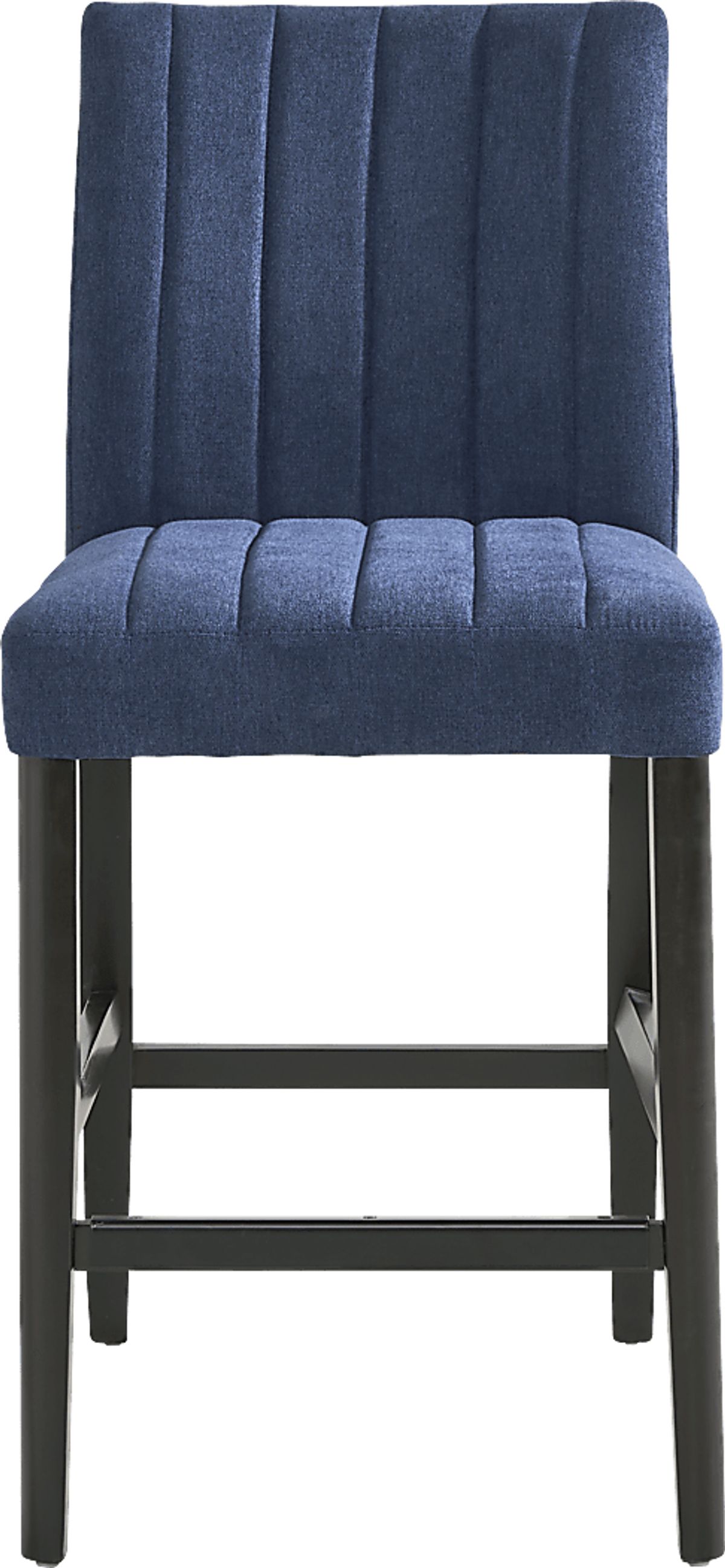 Jarvis Blue Polyester Fabric Stool | Rooms to Go