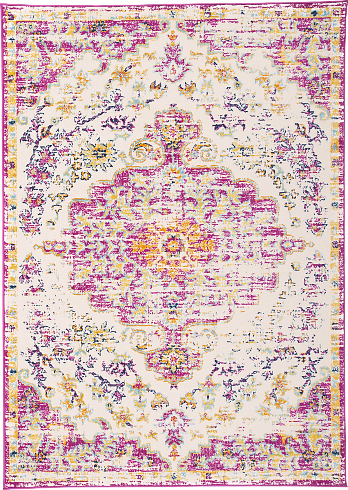 Jasbir Pink Rug | Rooms to Go