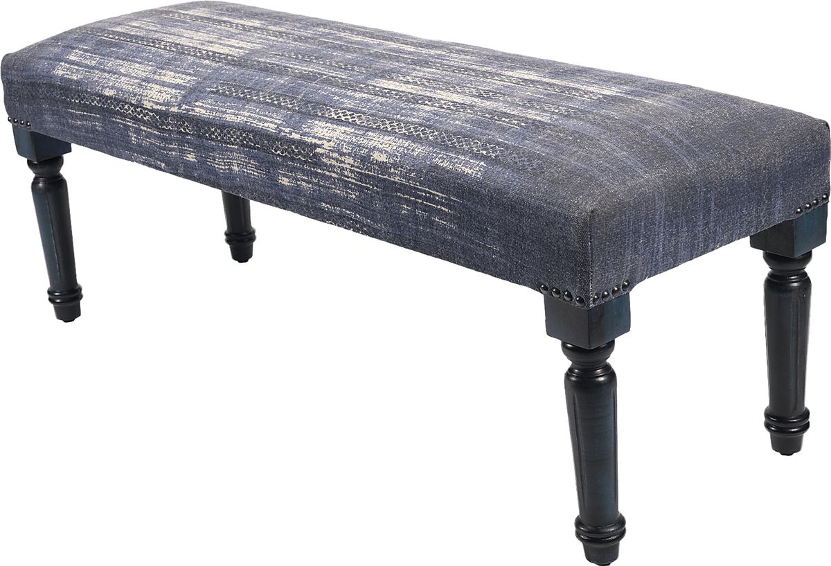 Jastira Blue Bench | Rooms to Go