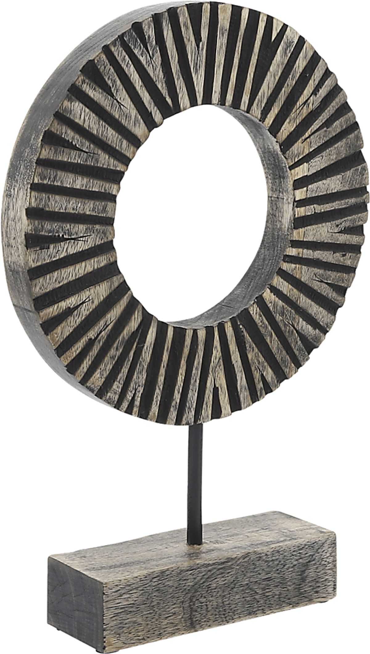 Jazie Brown Dark Wood Sculpture | Rooms to Go