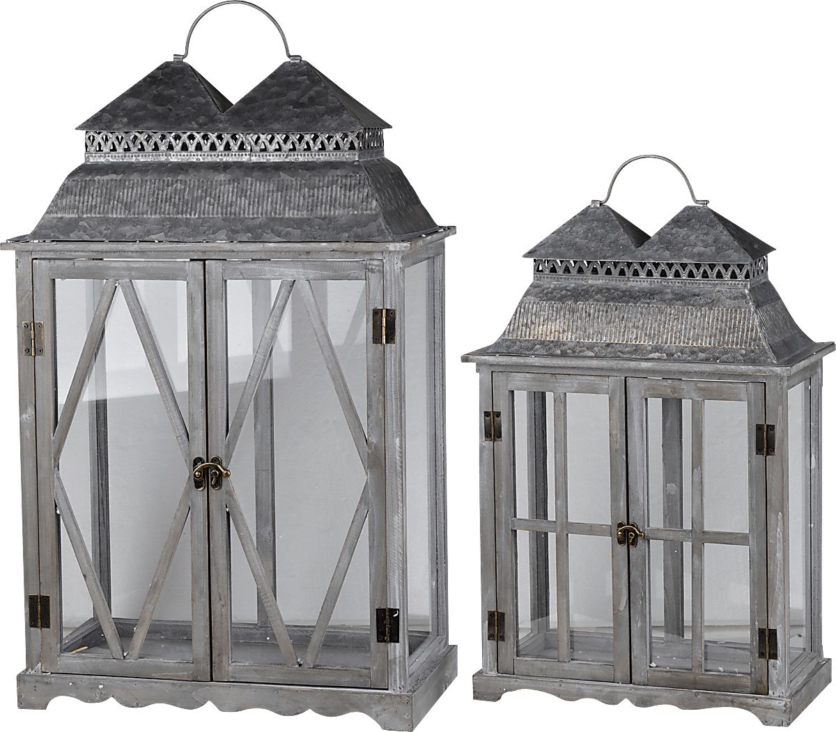 Jeelu Gray Lantern | Rooms to Go