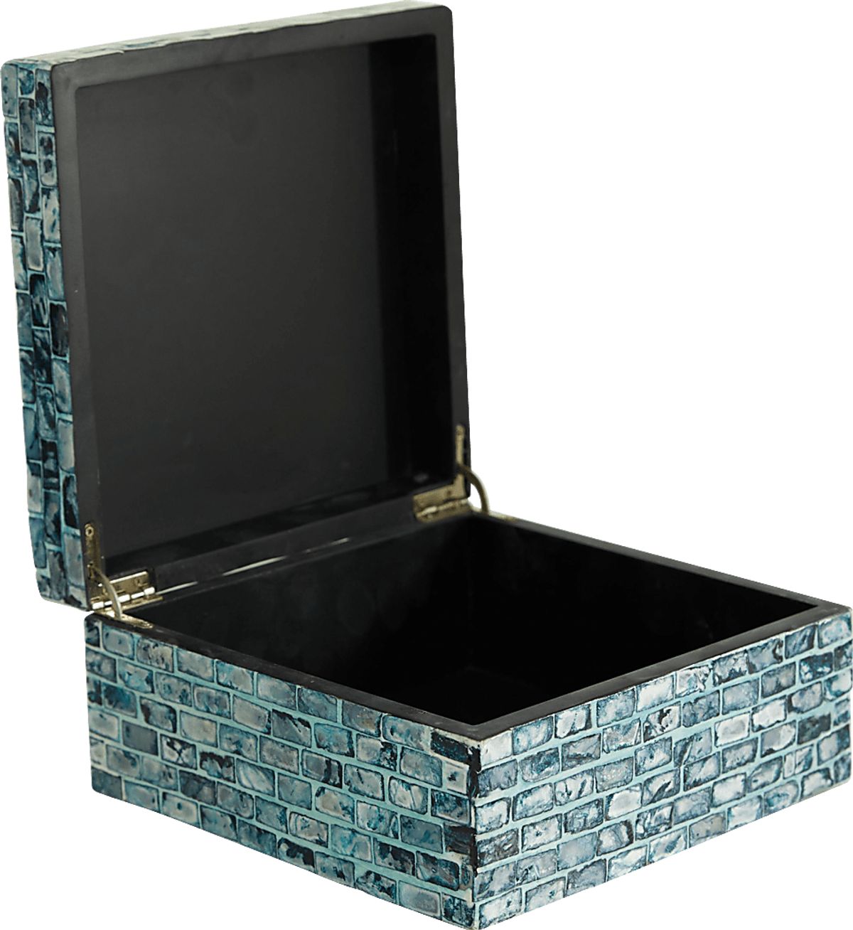 Jemata Blue Decorative Box | Rooms to Go