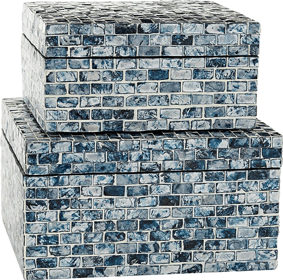 Jemata Blue Decorative Box | Rooms to Go