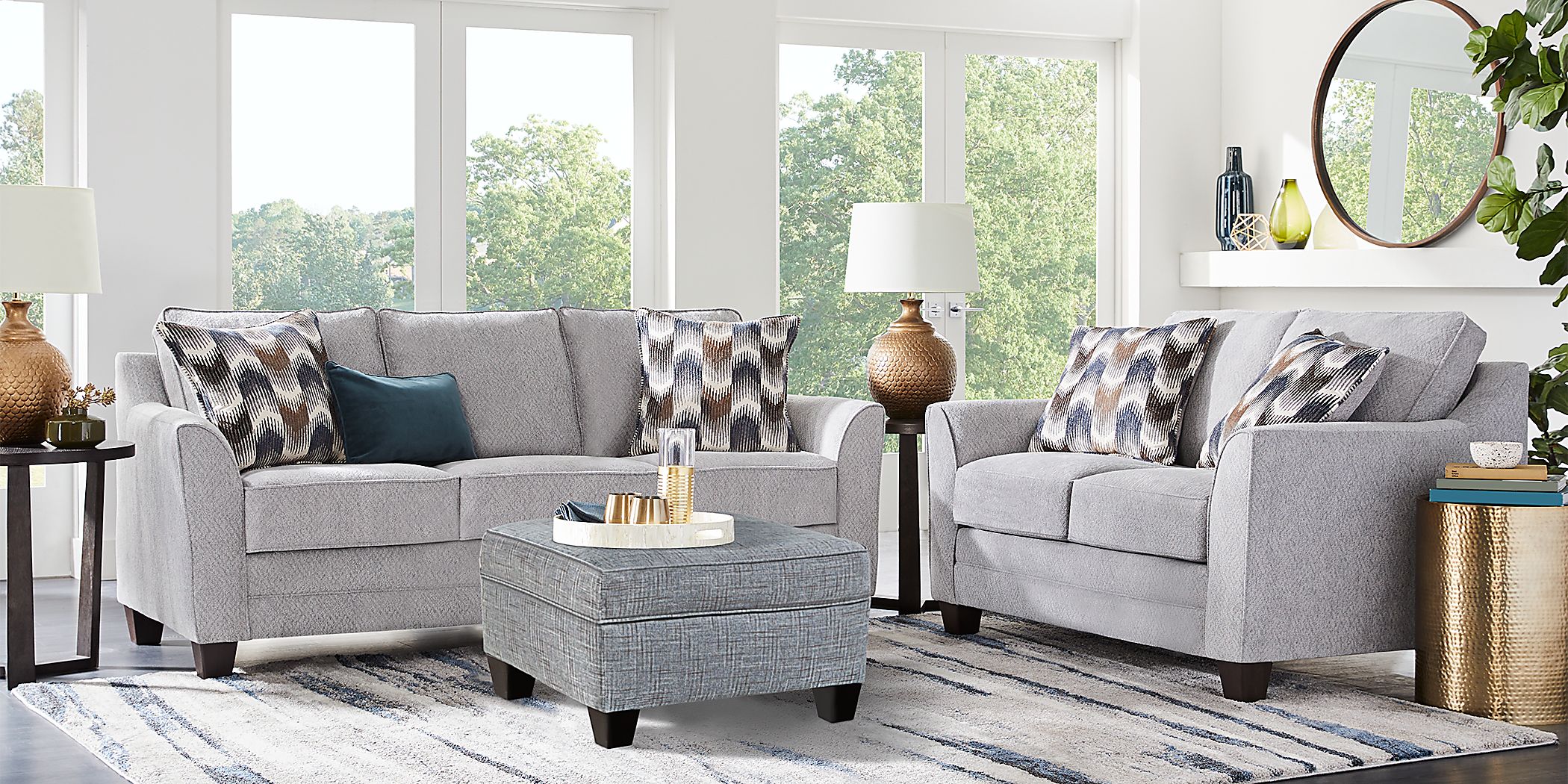 Jenisse Gray Sofa - Rooms To Go