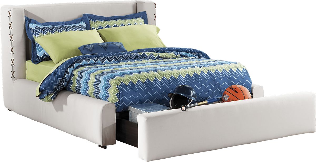 Jessie Khaki 5 Pc Full Bed - Rooms To Go