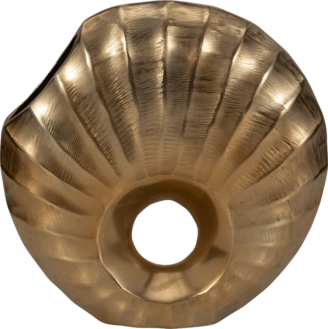 Jimboa Gold Yellow Vase | Rooms to Go