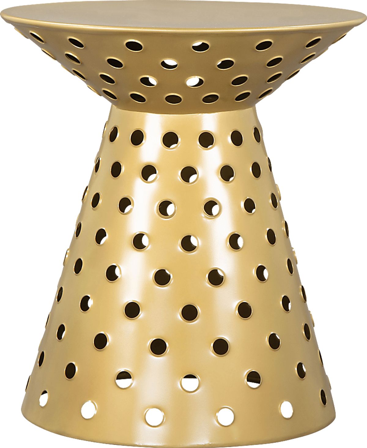 Joham Gold Colors,Metal End Table | Rooms to Go